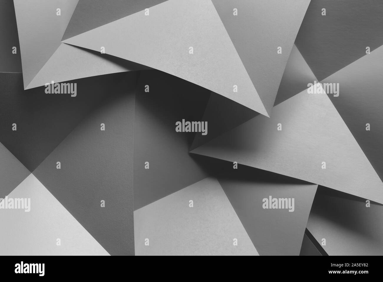 Square cards folded, geometric background Stock Photo - Alamy