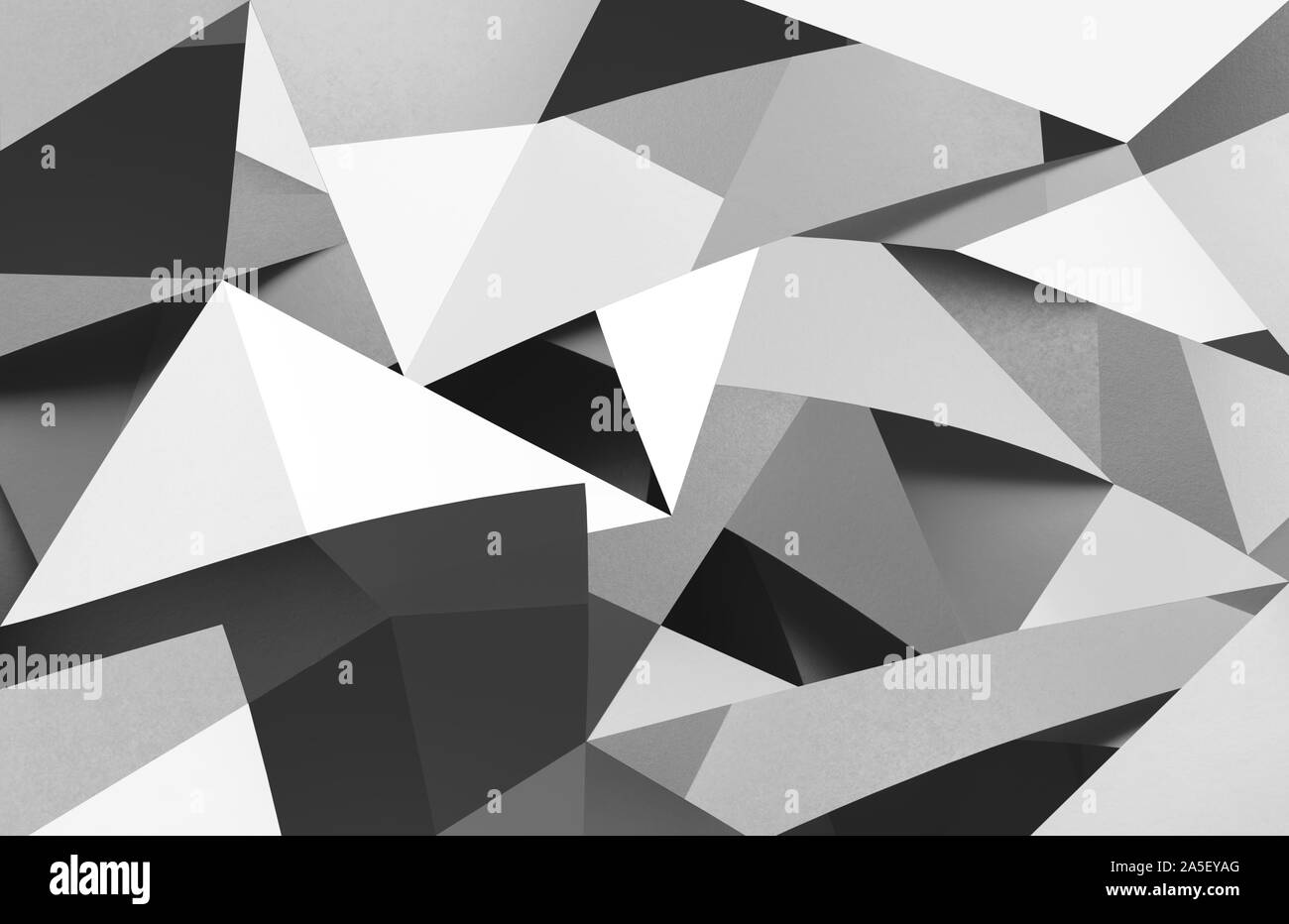 Abstract geometric composition with triangular shapes, background Stock ...