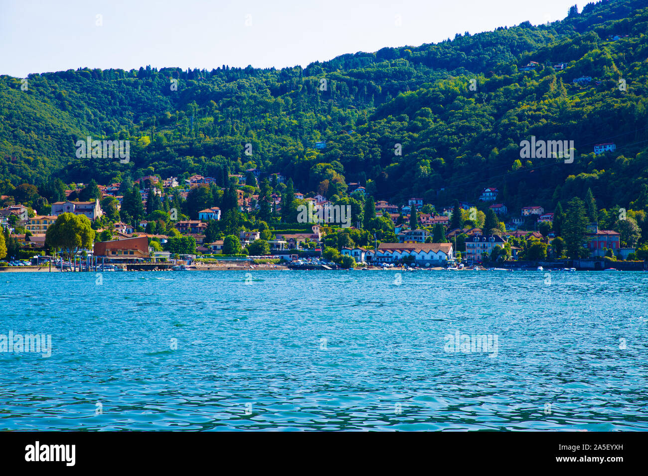 Lake Maggiore, Italy. Isola Bella island Stock Photo - Alamy