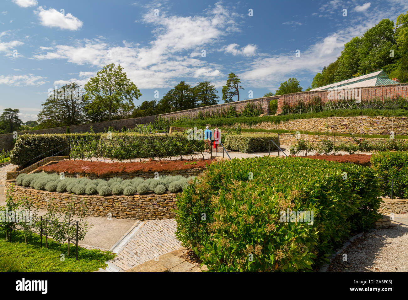 The egg-shaped Parabola Walled Garden contains 267 apple tree varieties ...