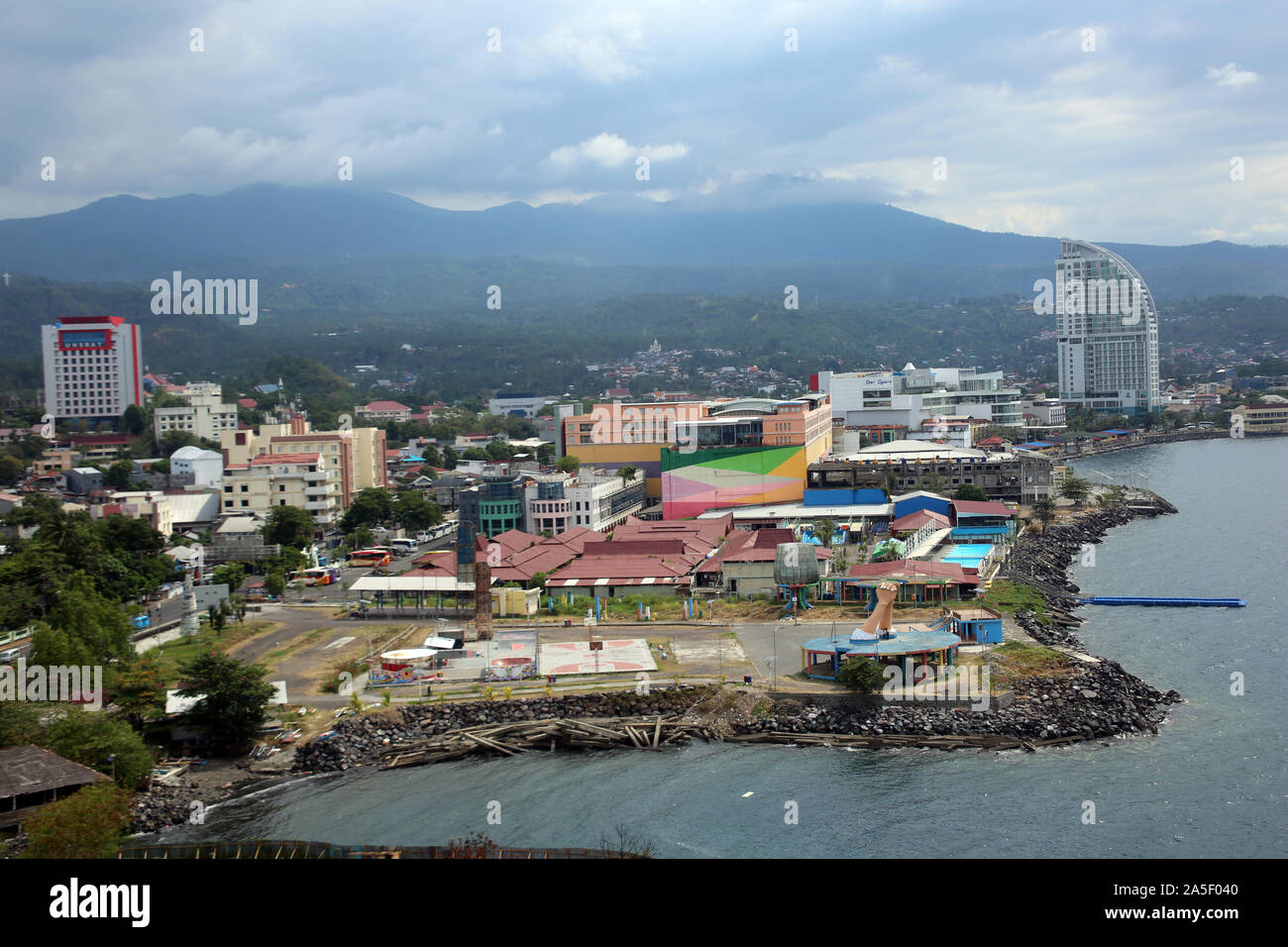 Manado city landscape hi-res stock photography and images - Alamy