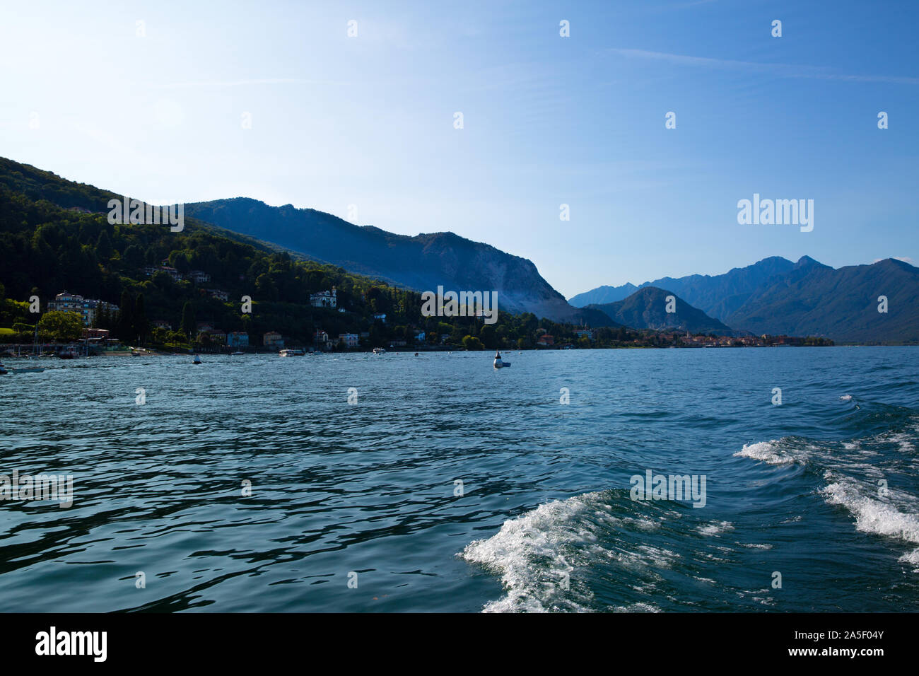 Lake Maggiore, Italy. Isola Bella island Stock Photo - Alamy