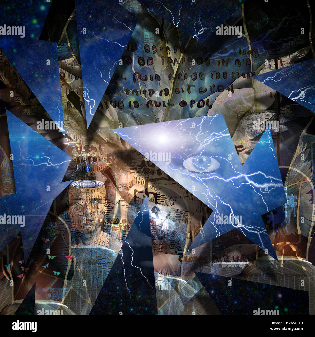 Fragmented reality hi-res stock photography and images - Alamy