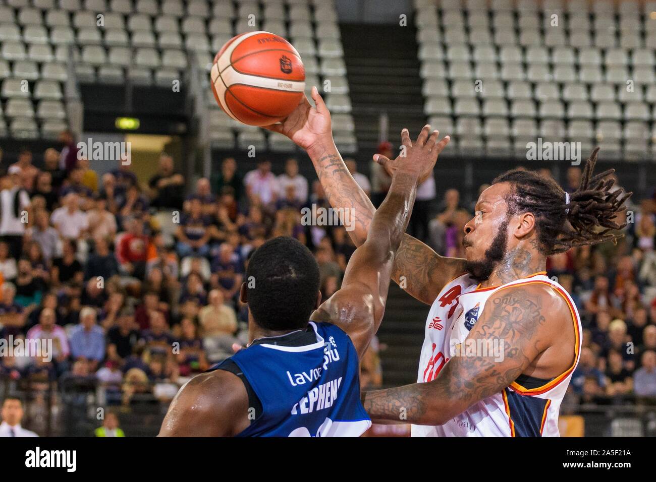 Roma, Italy, 20 Oct 2019, Davon Jefferson (Virtus Roma) during Virtus ...