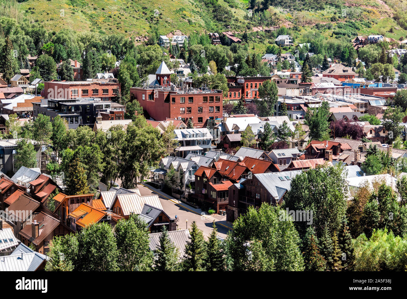 Telluride town park hi-res stock photography and images - Alamy