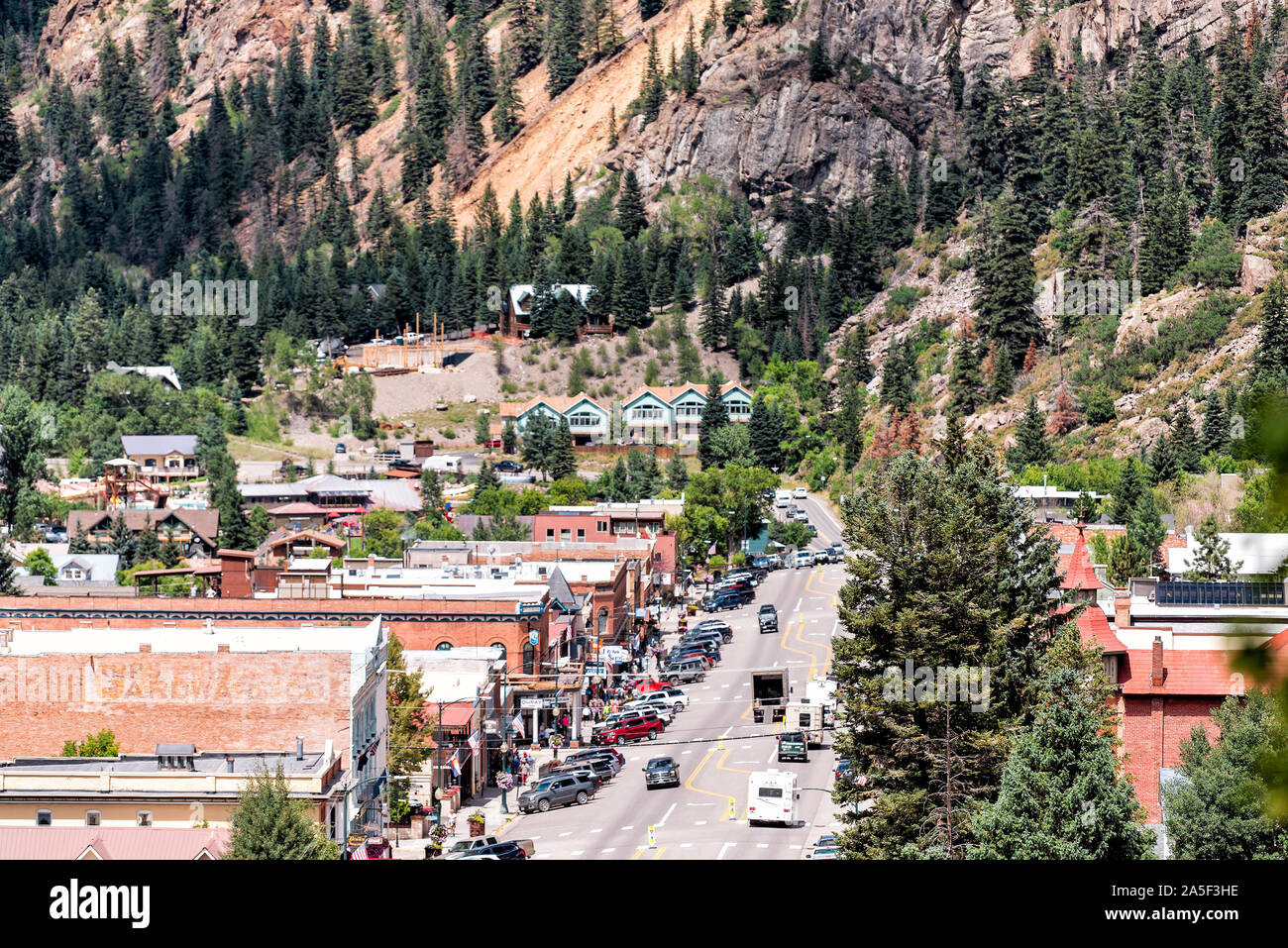 Main street ouray colorado usa hi-res stock photography and images - Alamy