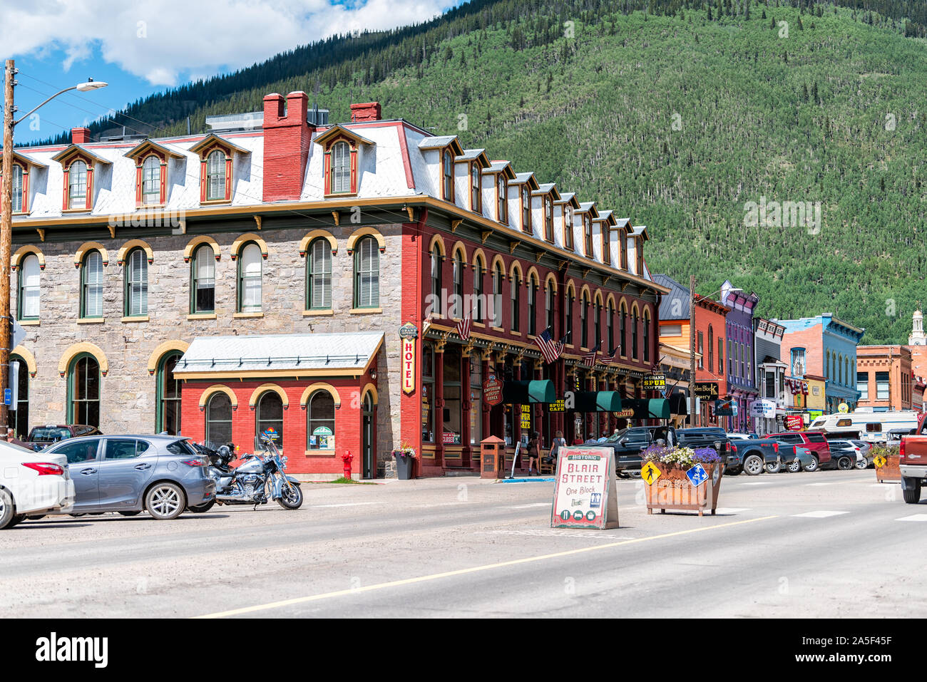 Silverton colorado main street hi-res stock photography and images - Alamy