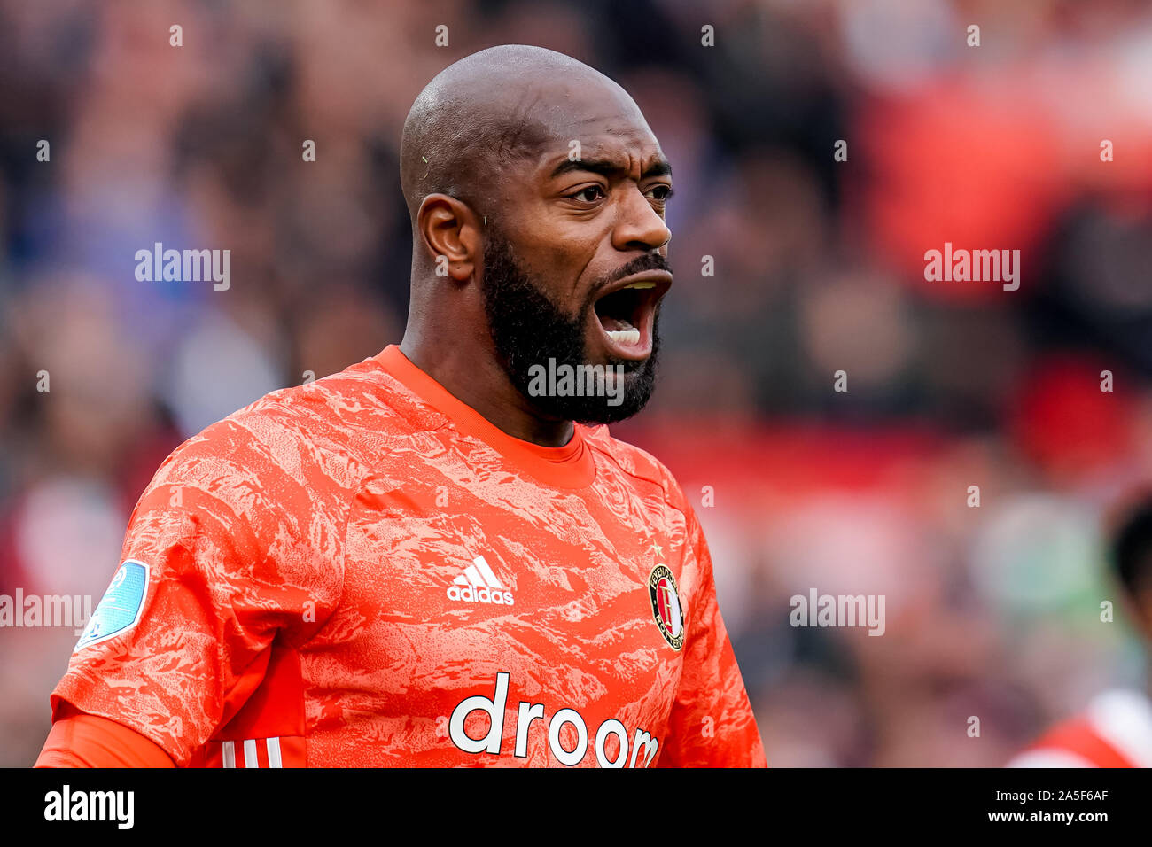 Rotterdam, Netherlands. 20th Oct, 2019. ROTTERDAM - Feyenoord ...