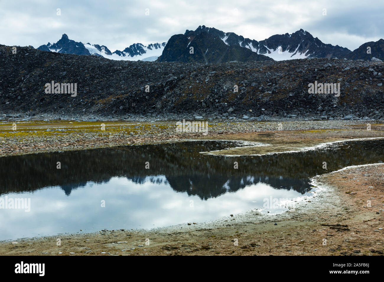 Magdalenefjorden, Svalbard Islands, Artic Ocean, Norway, Europe Stock ...