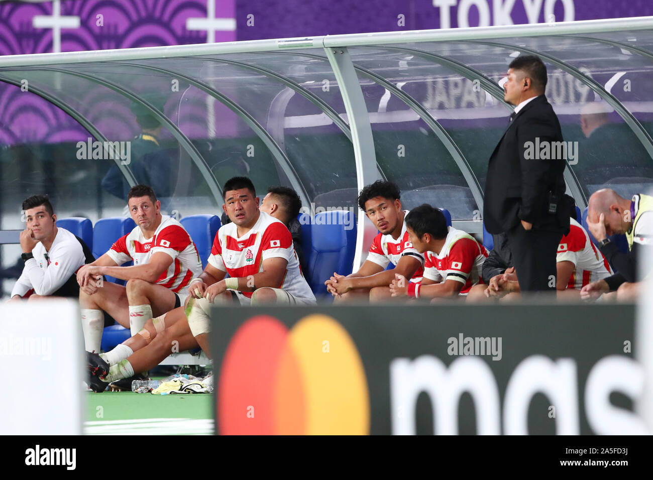 Tokyo, Japan. 20th Oct, 2019. Japan team group (JPN) Rugby : 2019 Rugby ...
