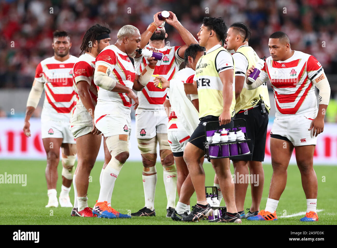 Tokyo, Japan. 20th Oct, 2019. Japan team group (JPN) Rugby : 2019 Rugby ...