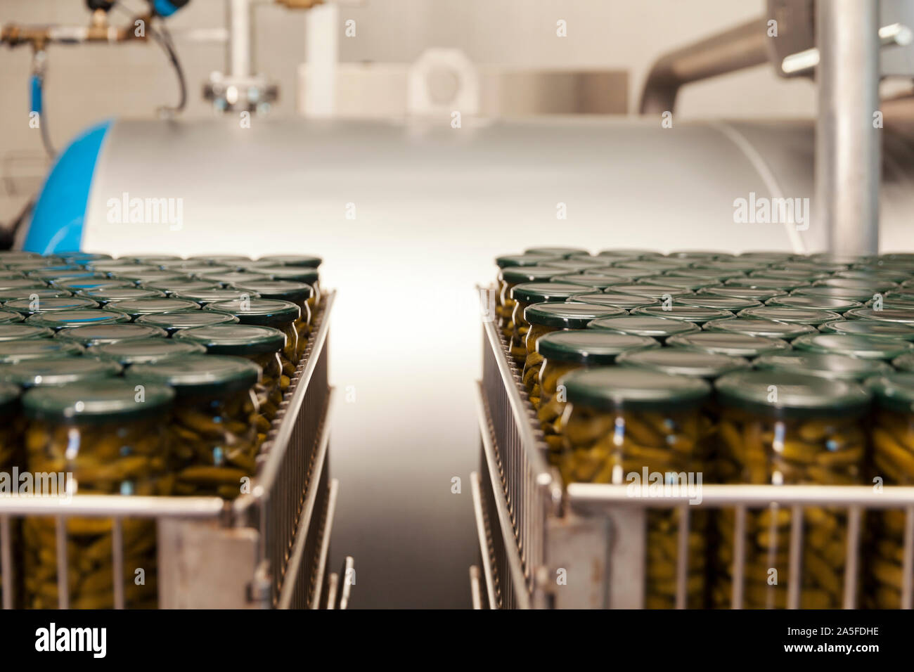 Cucumber pickle factory hi-res stock photography and images - Alamy