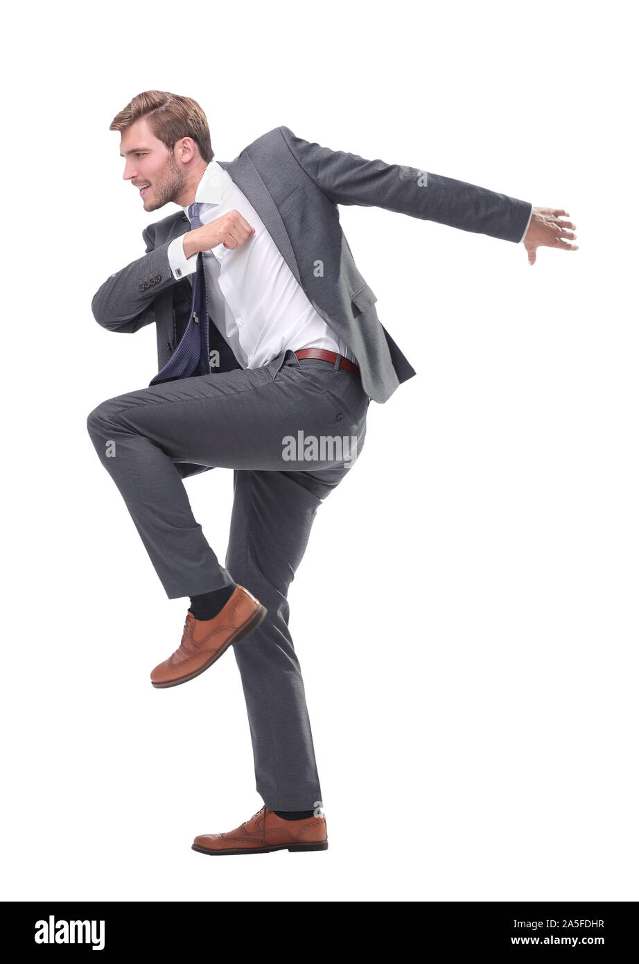 Taking stair steps hi-res stock photography and images - Alamy