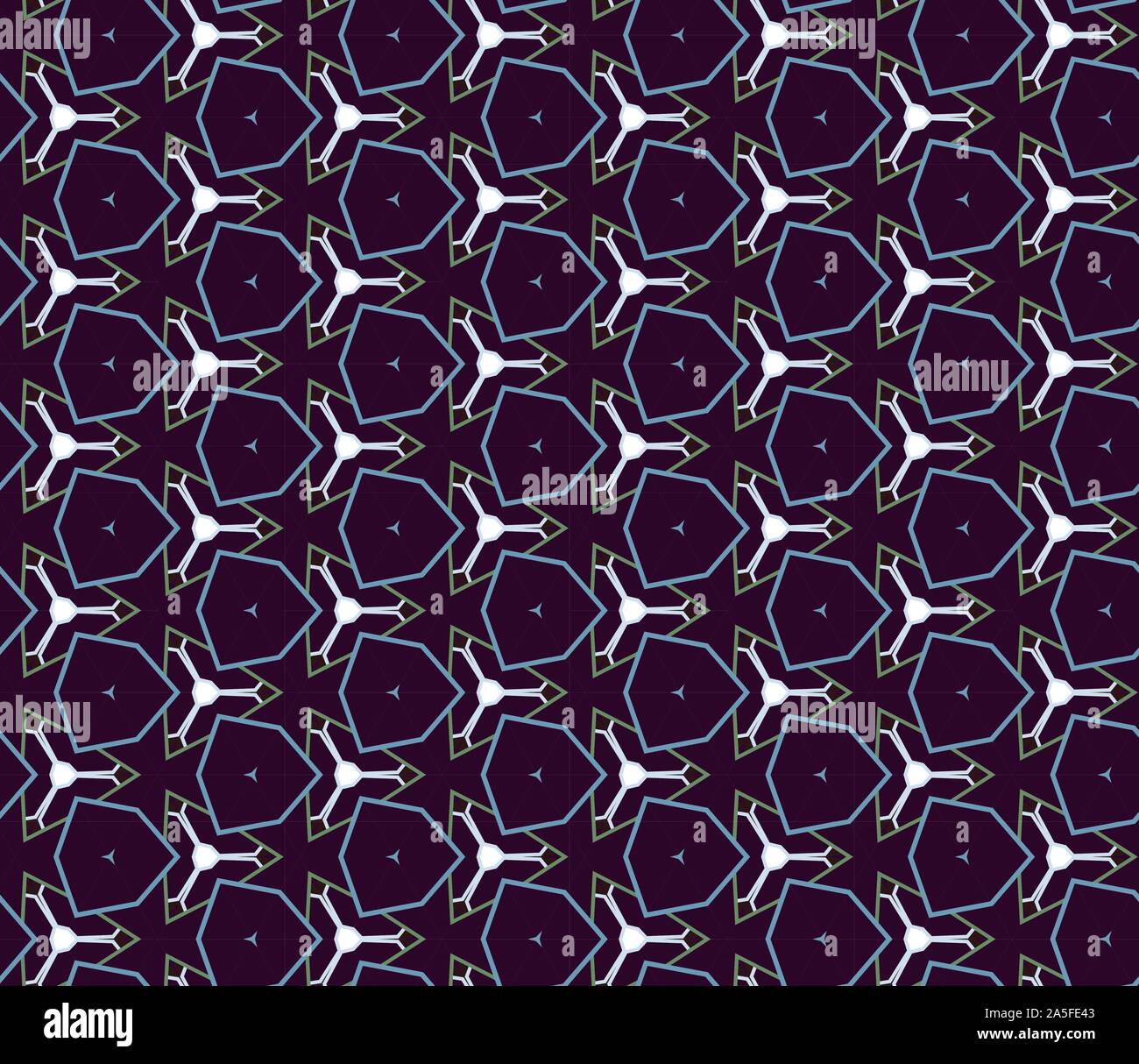Geometric ornamental vector pattern. Seamless design texture Stock ...