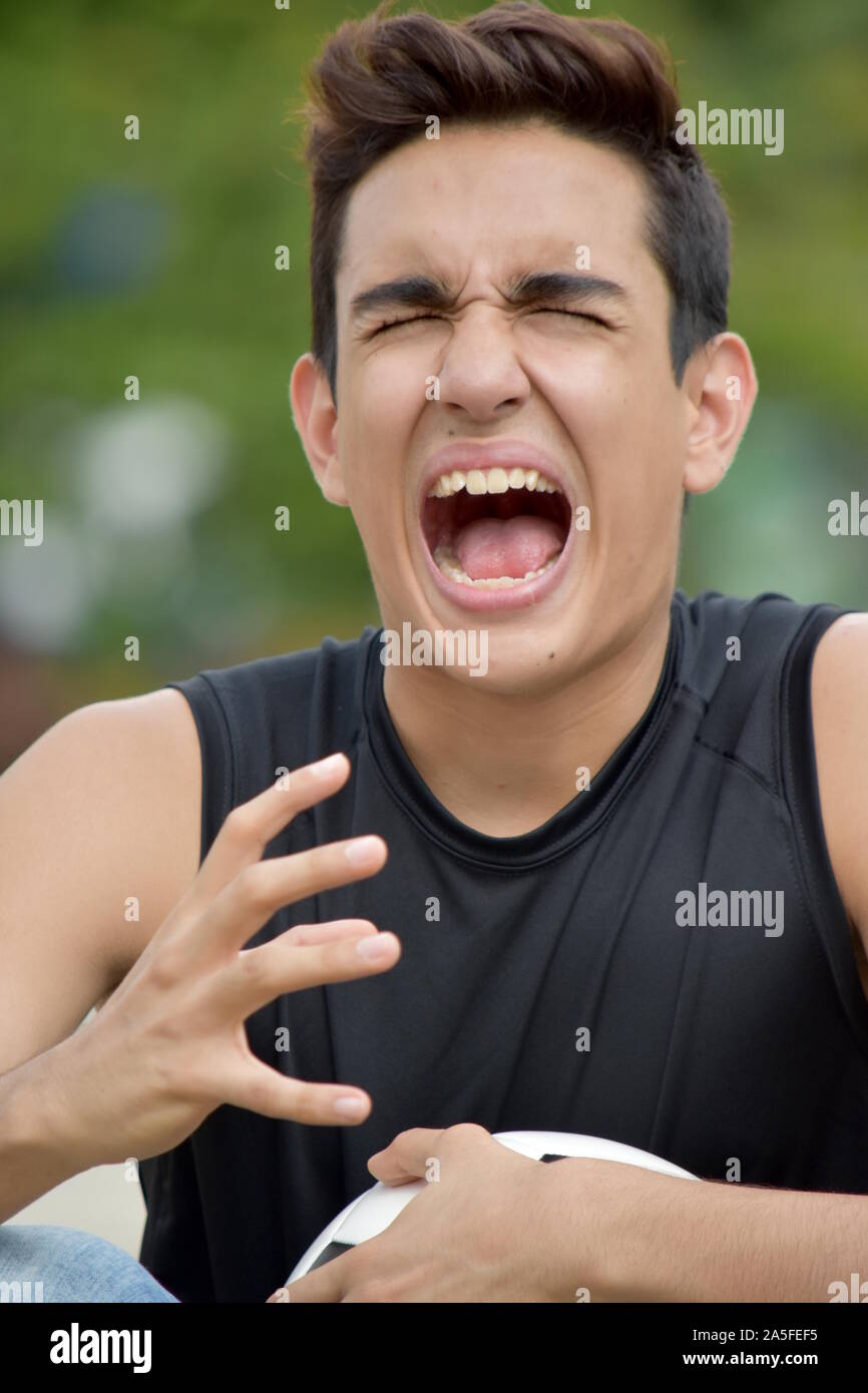 Stress soccer hi-res stock photography and images - Alamy