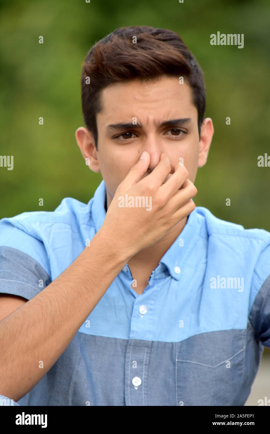 Smelly Minority Teenager Male Stock Photo - Alamy