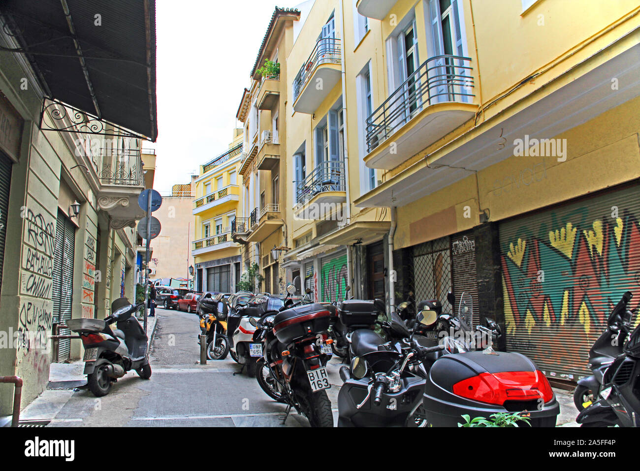 Graffiti downtown athens hi-res stock photography and images - Alamy