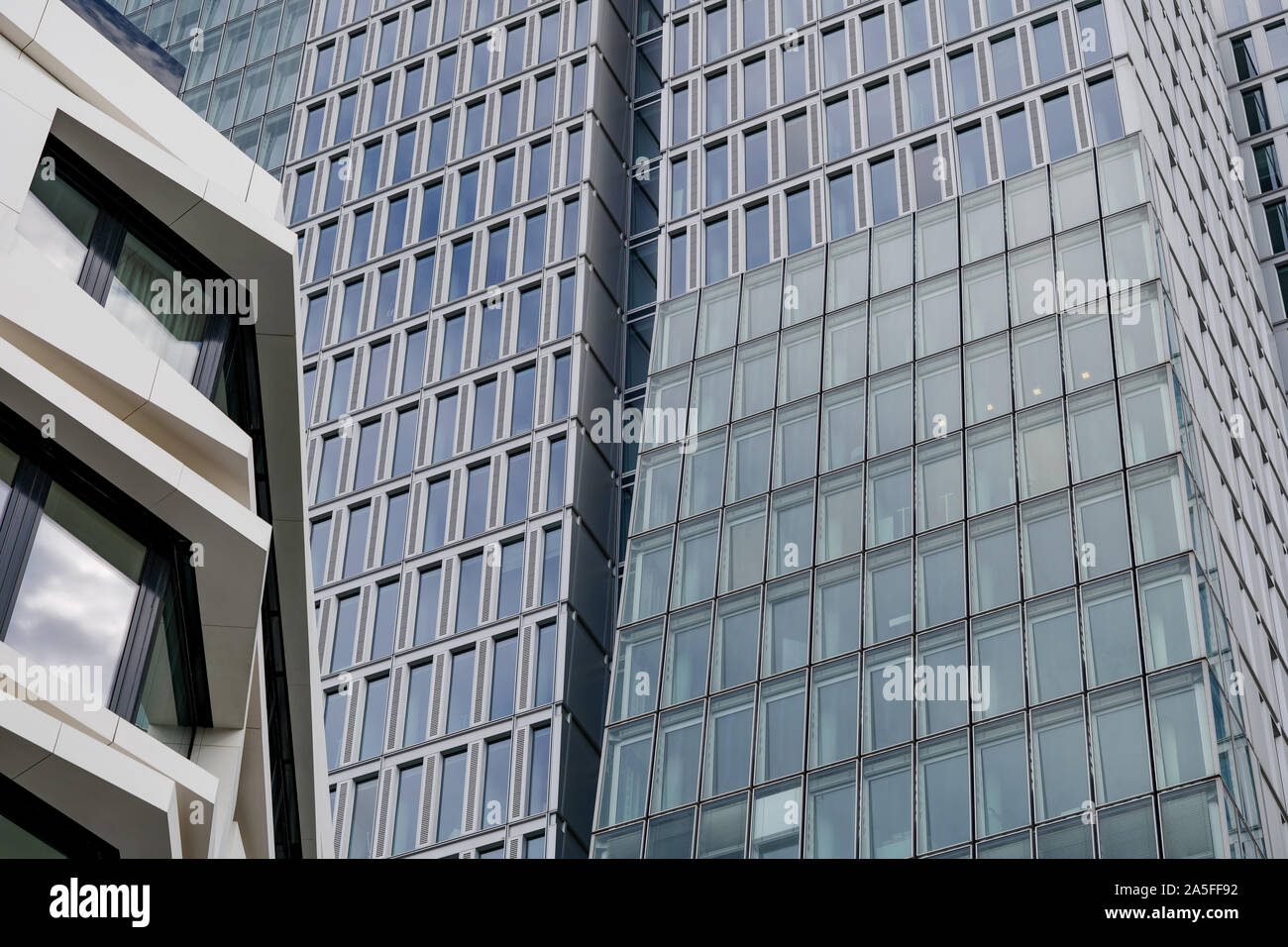 Close up view of mixture rectangular frame structure pattern of ...