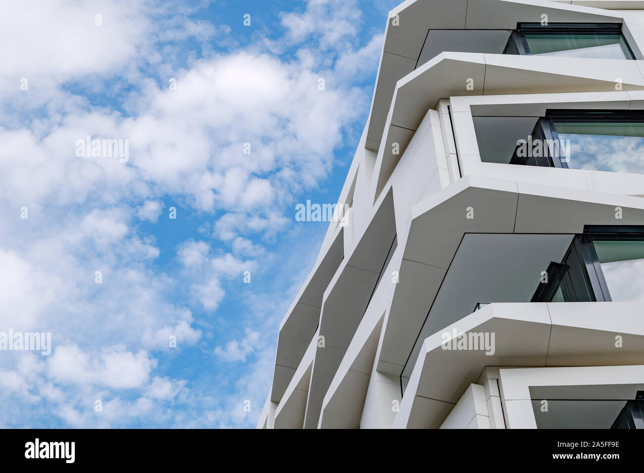 Close up view of mixture rectangular frame structure pattern of ...
