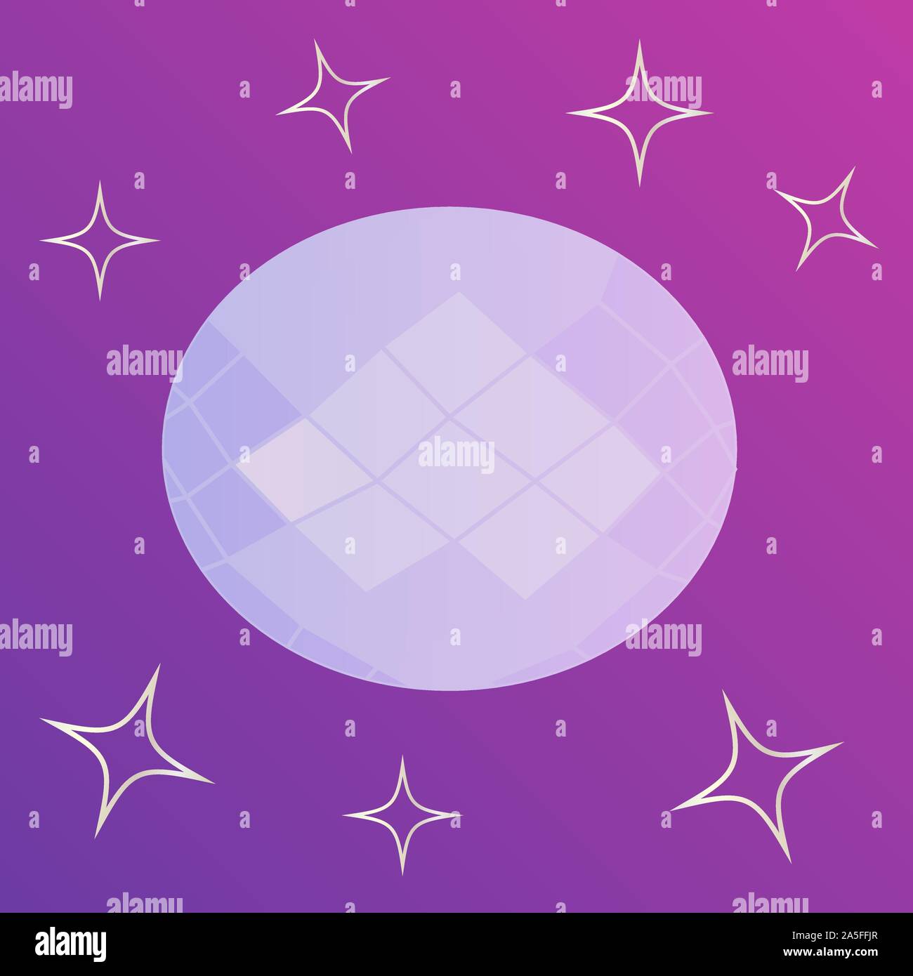 Beautiful pastel crystals drawing. Hand drawn illustration of natural ...