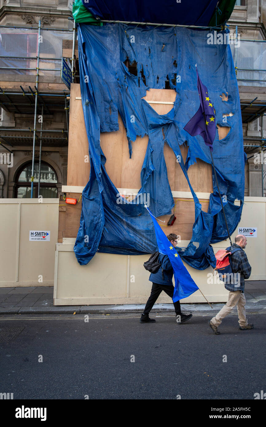 London, England ,19th October 2019; People's Vote March demanding a ...