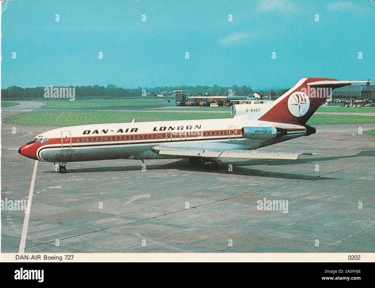 Dan air boeing 727 hi-res stock photography and images - Alamy