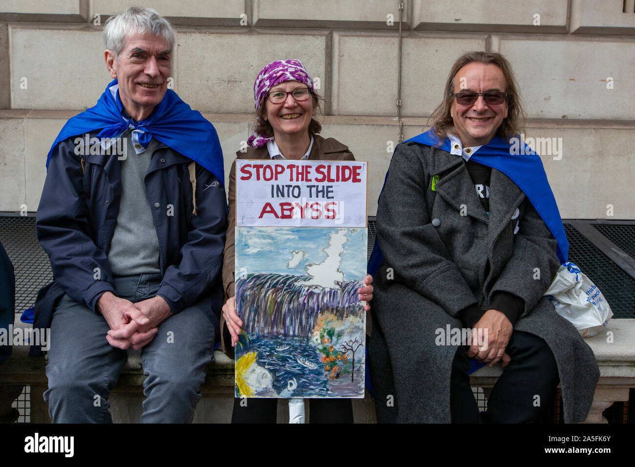 London, England ,19th October 2019; People's Vote March demanding a ...