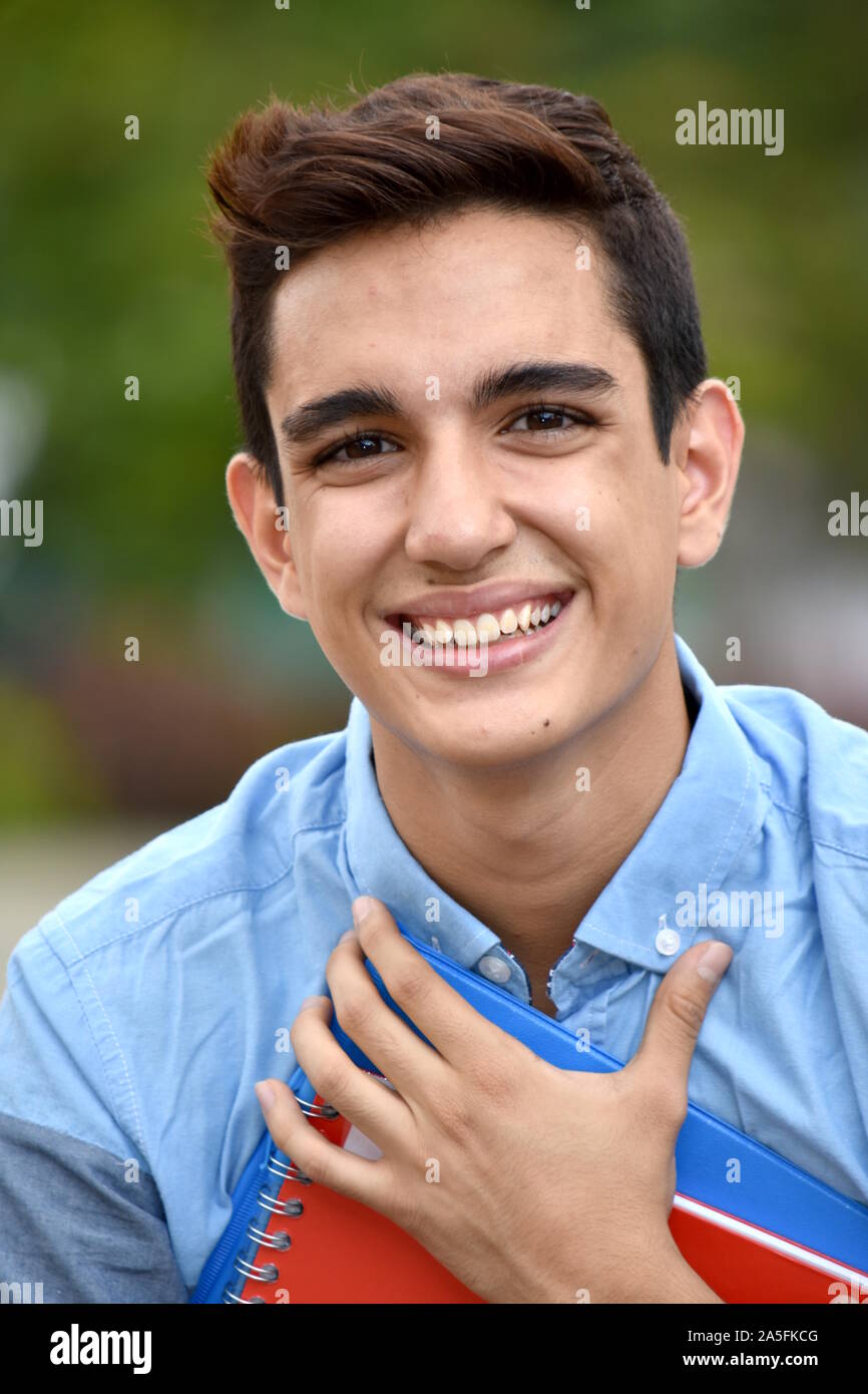 Male Student And Hope Stock Photo - Alamy