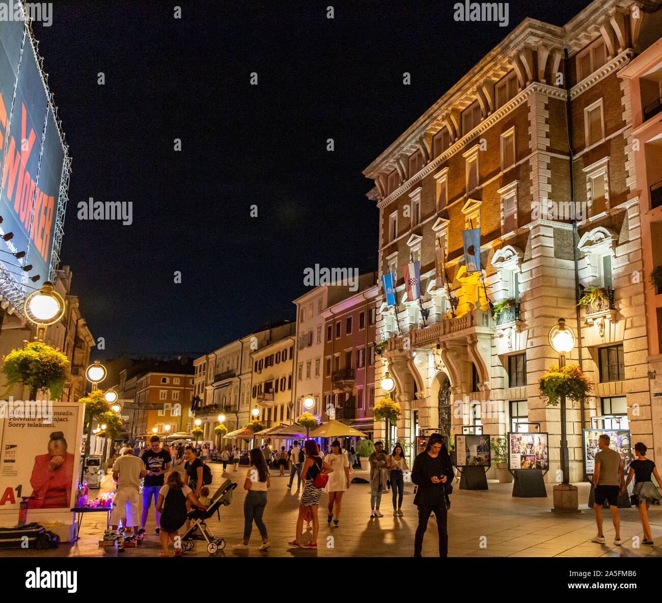 Rijeka city hall hi-res stock photography and images - Alamy