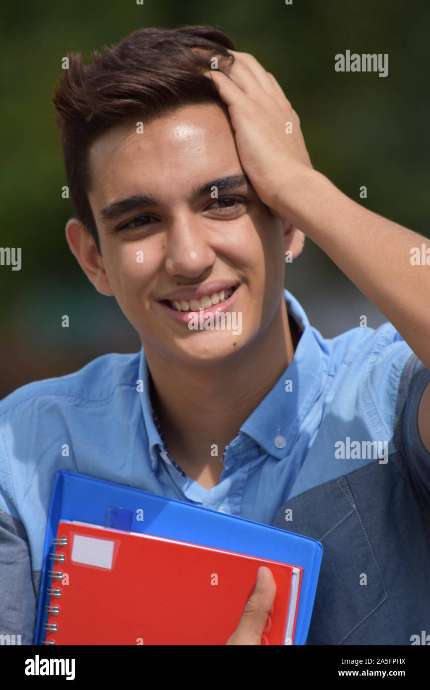 Spanish student male hi-res stock photography and images - Alamy