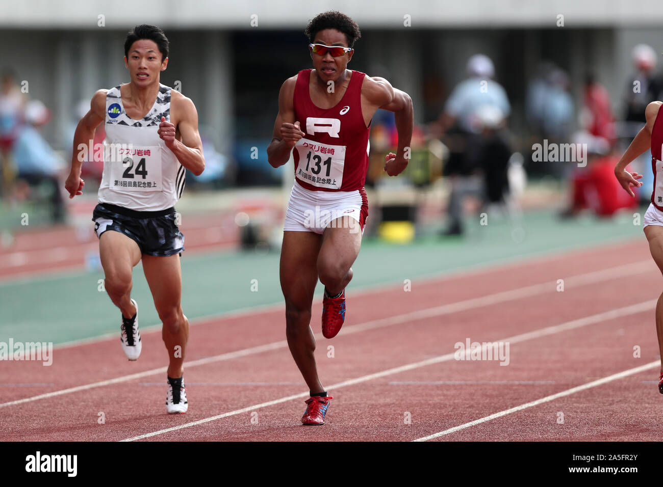 Yamaguchi, Japan. 20th Oct, 2019. Taju Hongo Athletics :16th Tajima ...