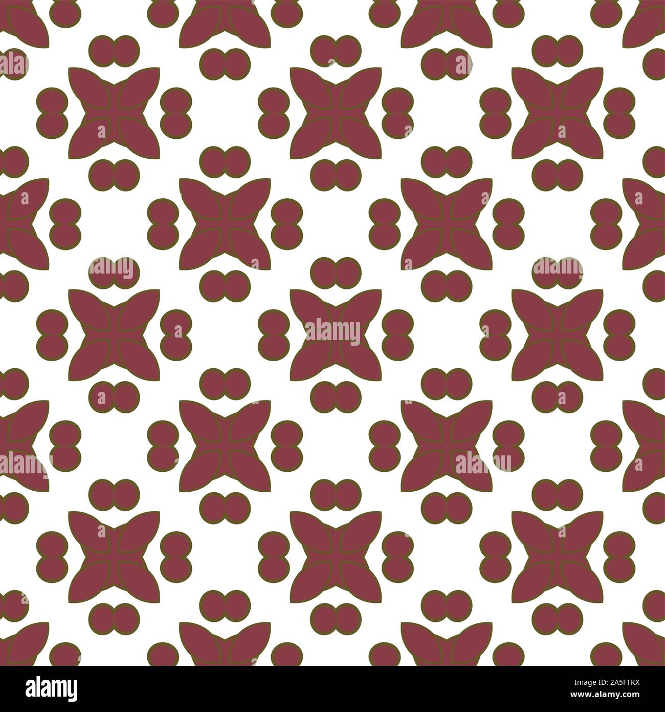 Seamless geometric ornamental vector pattern. Abstract background Stock ...