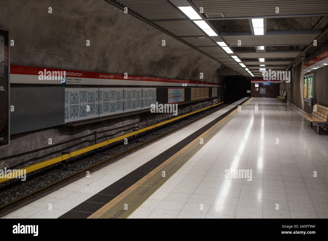 Helsinki underground city hi-res stock photography and images - Alamy