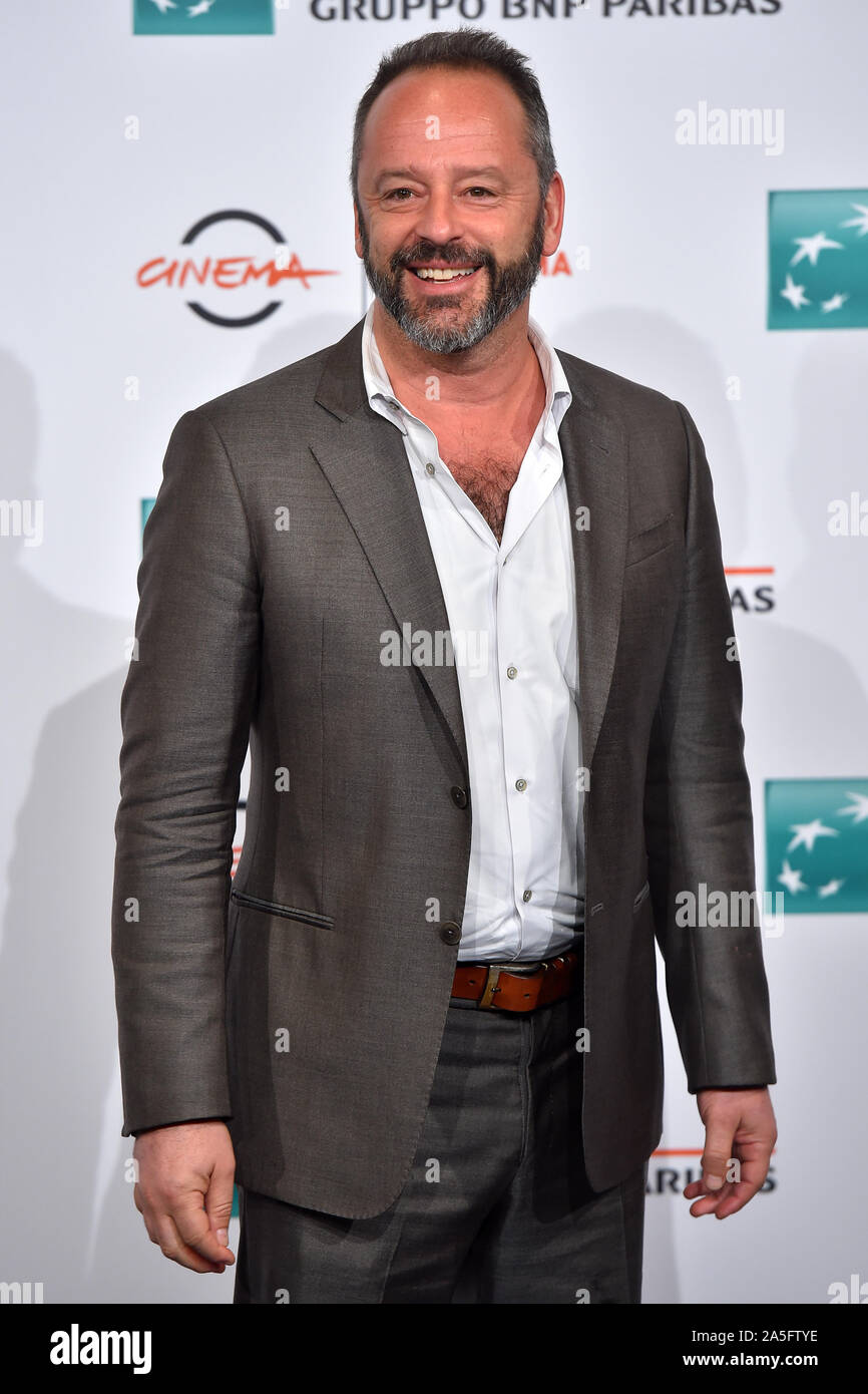 Roma, Italy. 20th Oct, 2019. Gil Bellows Drowning Photocall Roma 20-10-2019 Auditorium Parco ...