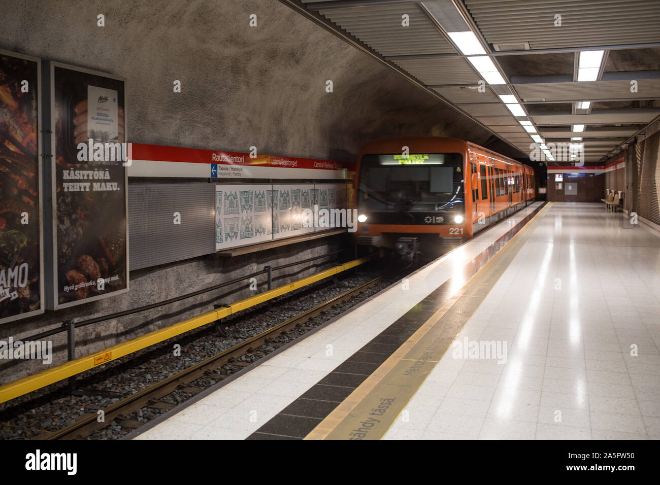 Helsinki underground city hi-res stock photography and images - Alamy