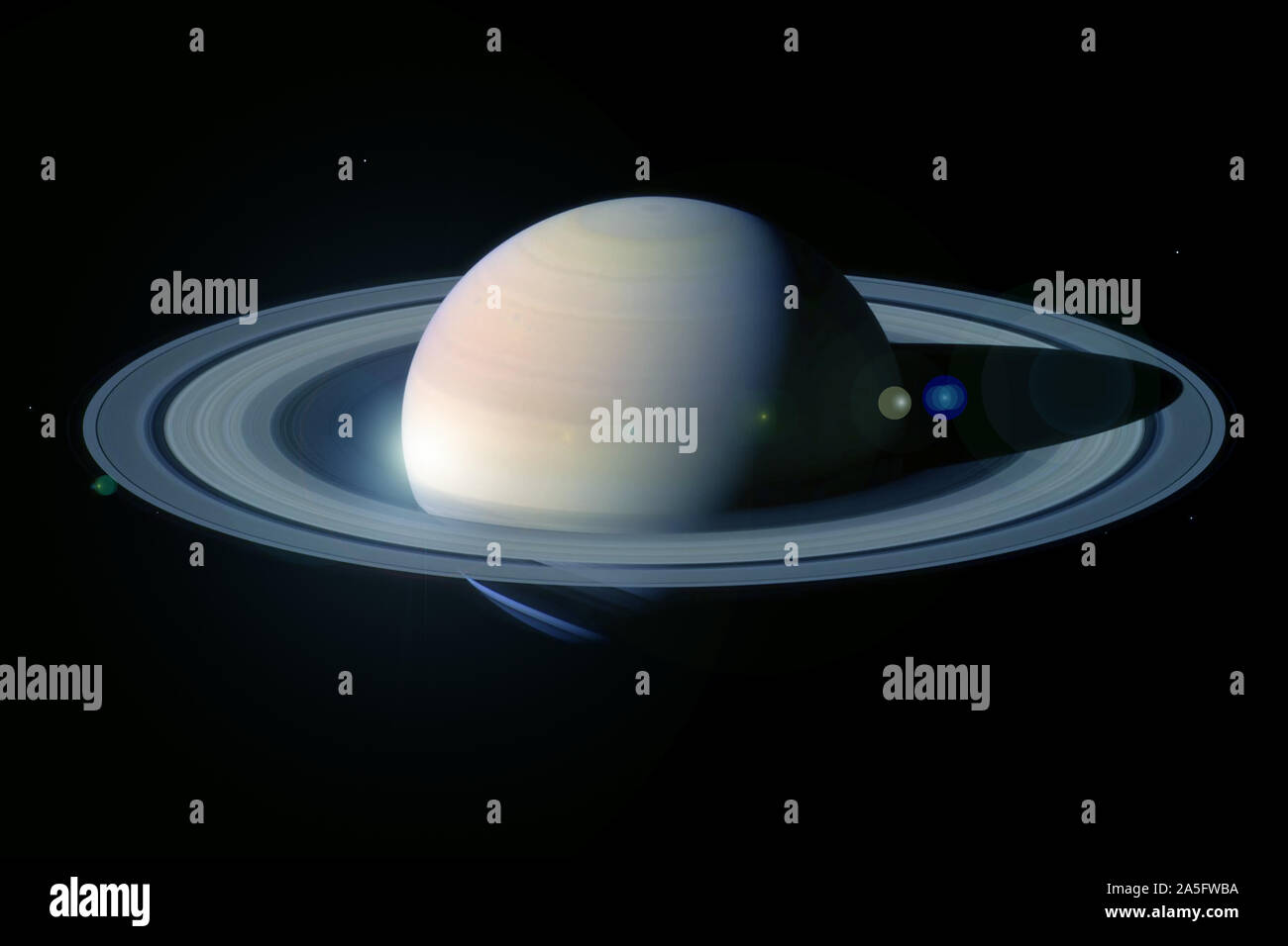 Whole Solar System Without Rings