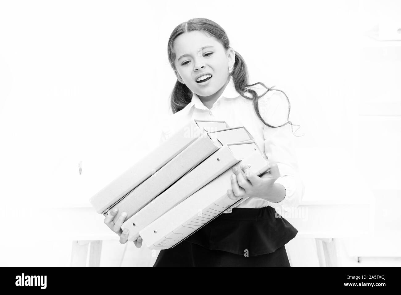 too much information. kid learn and study hard. back to school. upset ...