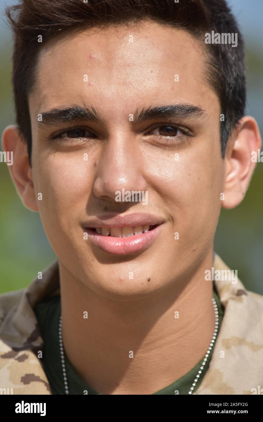 Smiling soldier hi-res stock photography and images - Alamy