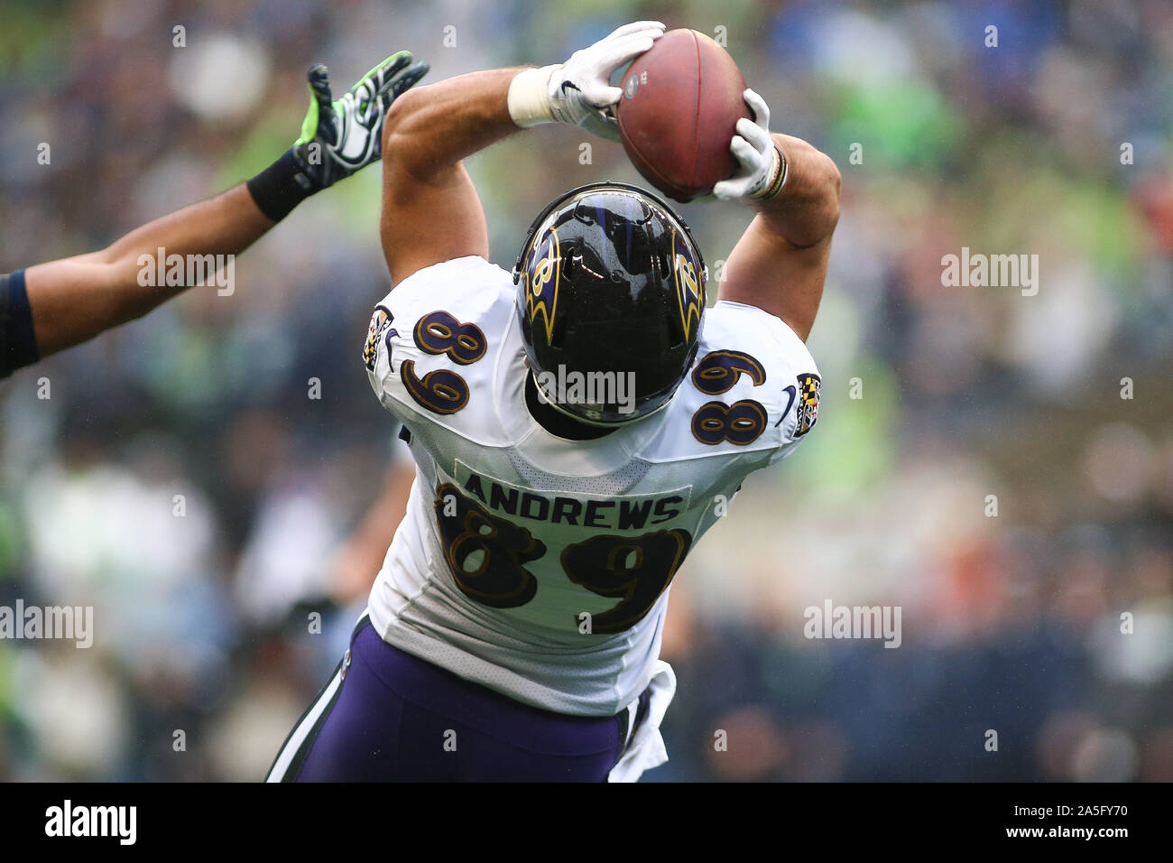 Baltimore ravens tight end mark andrews 89 hi-res stock photography and ...