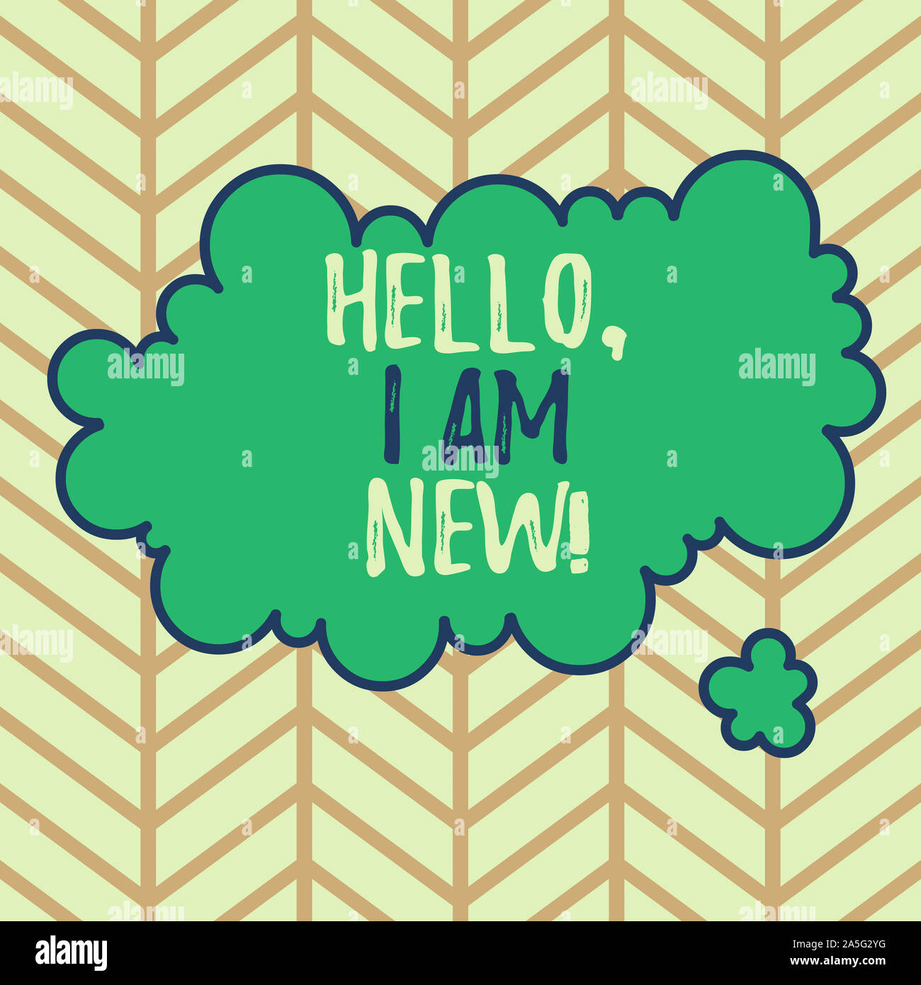 Writing note showing Hello I Am New. Business concept for introducing ...