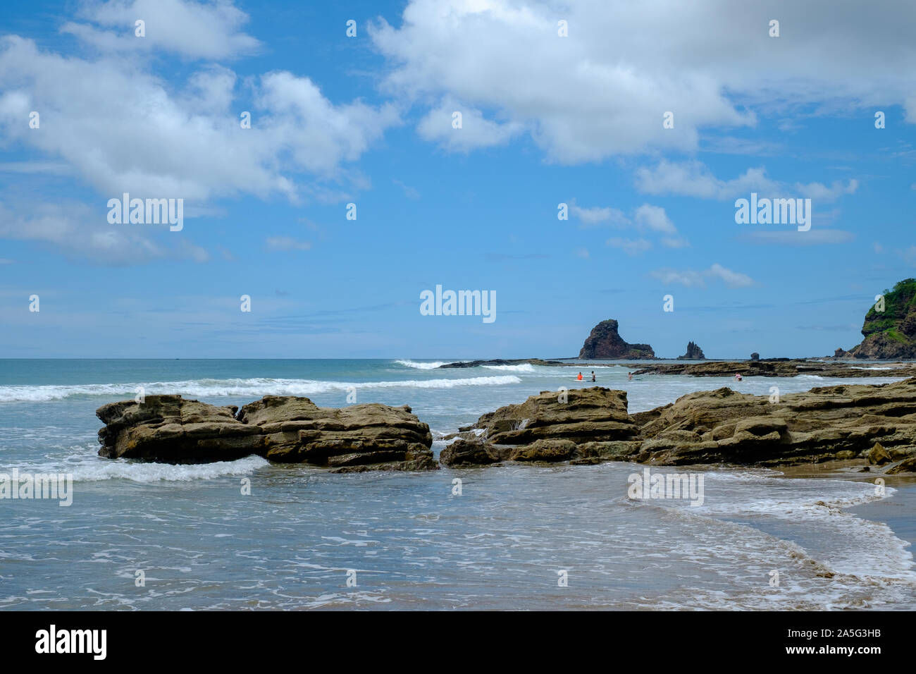 Playa Maderas / Maderas Beach in Nicaragua Stock Photo - Alamy