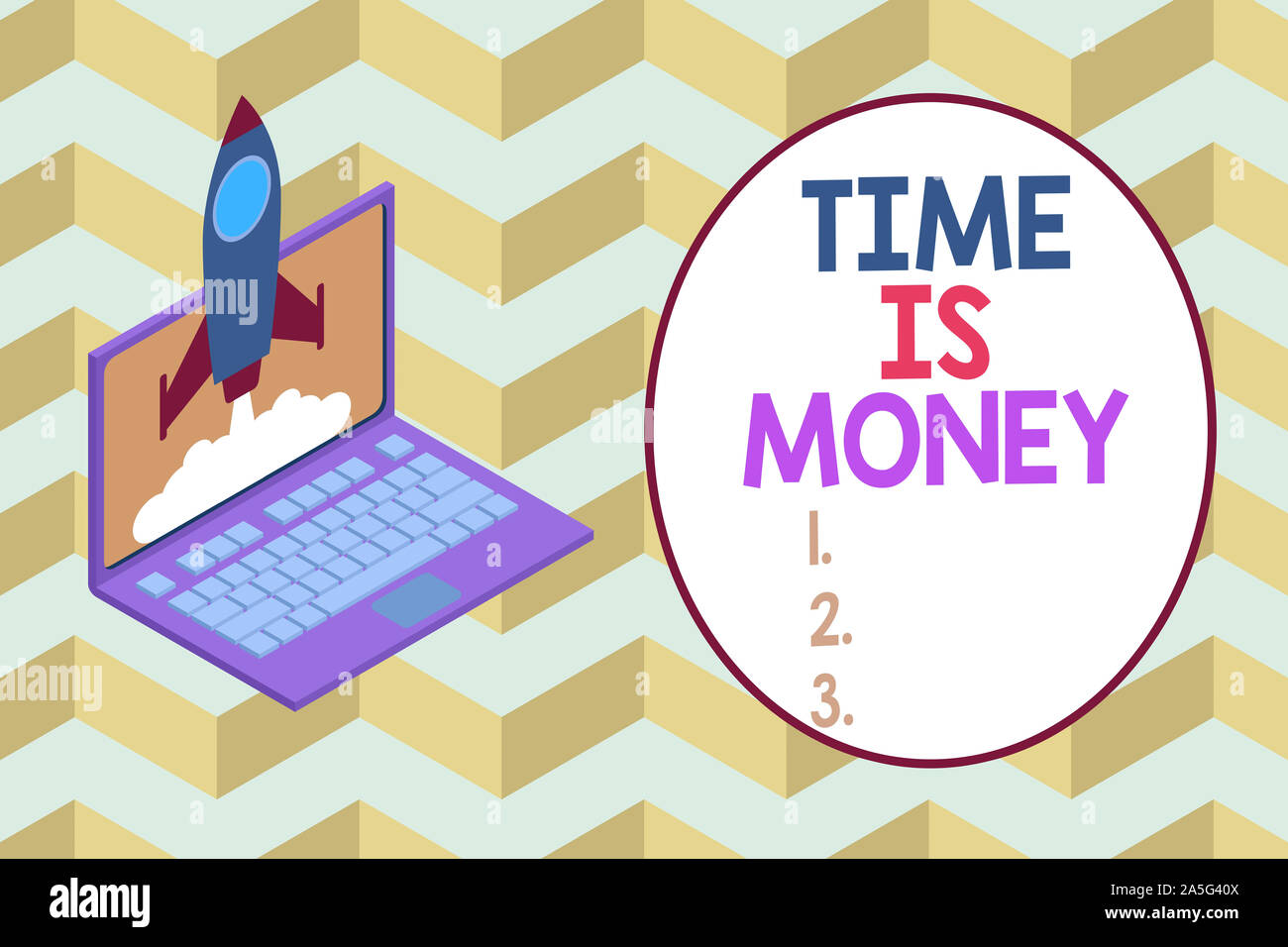 Conceptual hand writing showing Time Is Money. Concept meaning time is ...