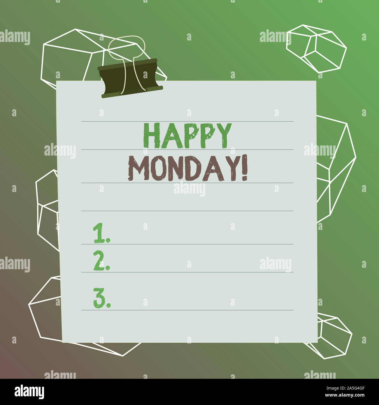 Word writing text Happy Monday. Business photo showcasing telling that ...