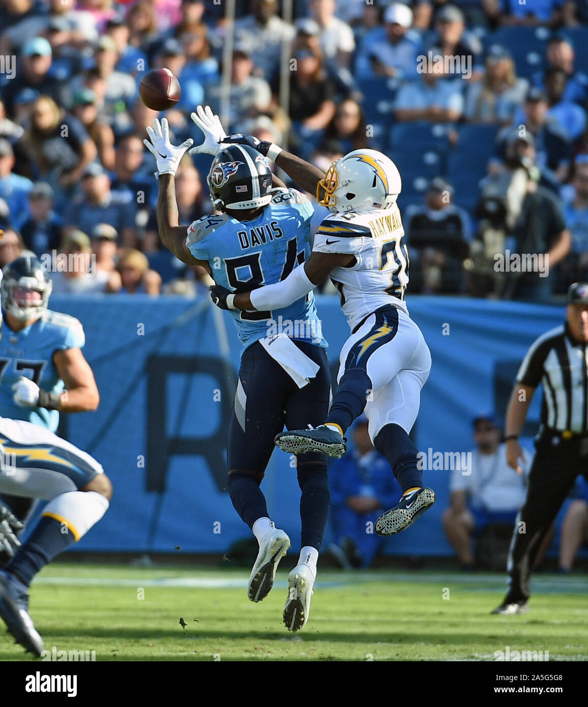Nashville TN, USA. 20th Oct, 2019. USA Tennessee Titans wide receiver ...