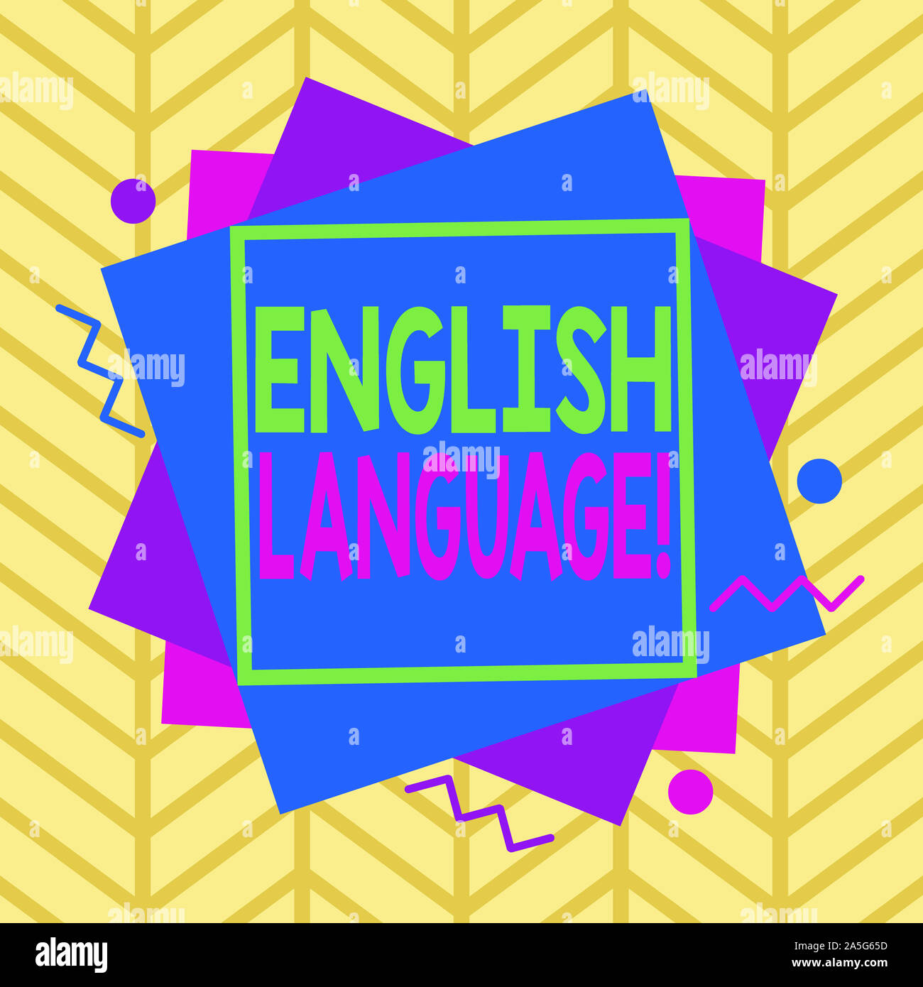 Handwriting text English Language. Conceptual photo third spoken native ...