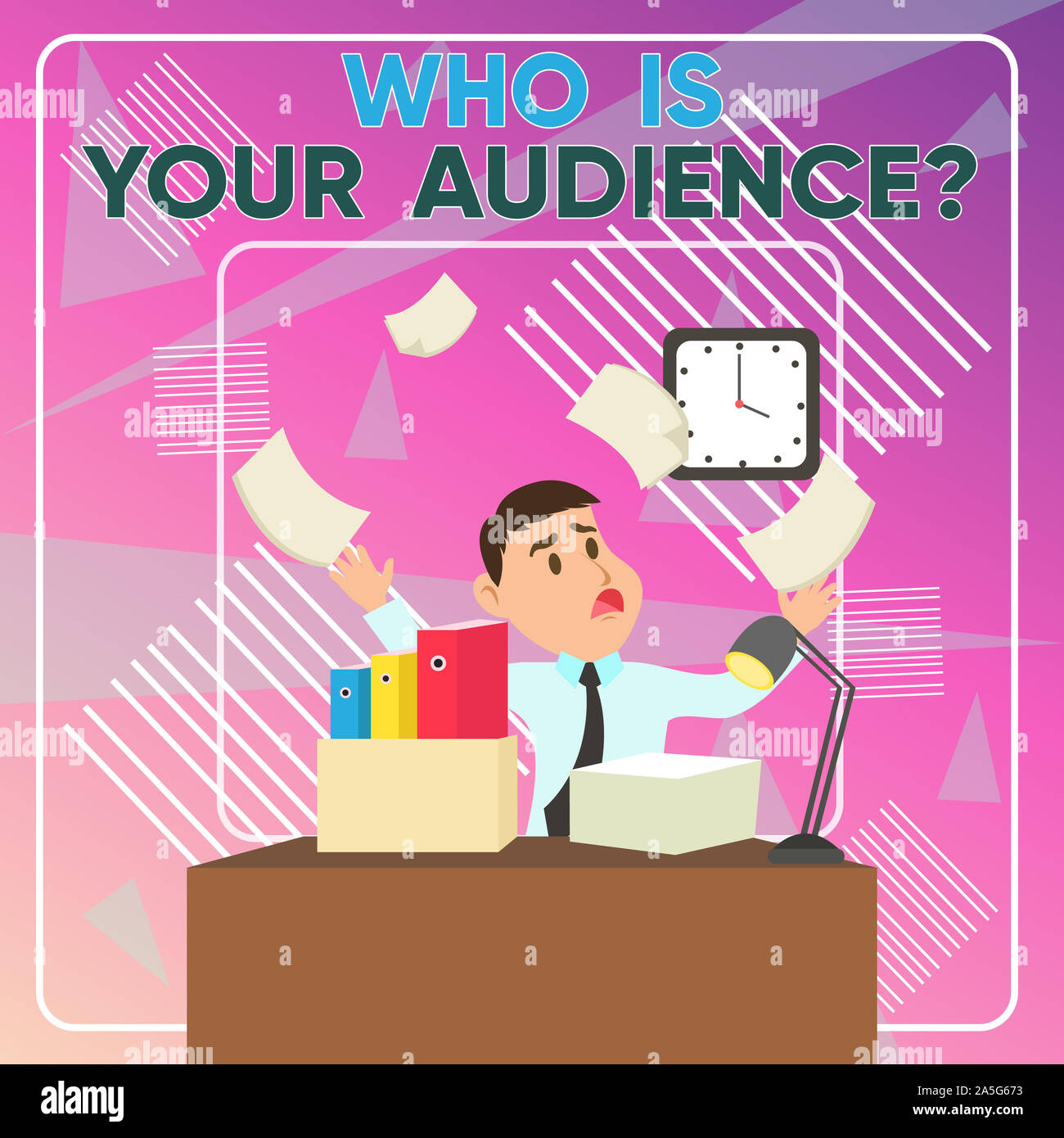 Word writing text Who Is Your Audience Question. Business photo ...