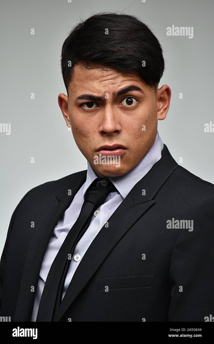 Suit man confused hi-res stock photography and images - Alamy