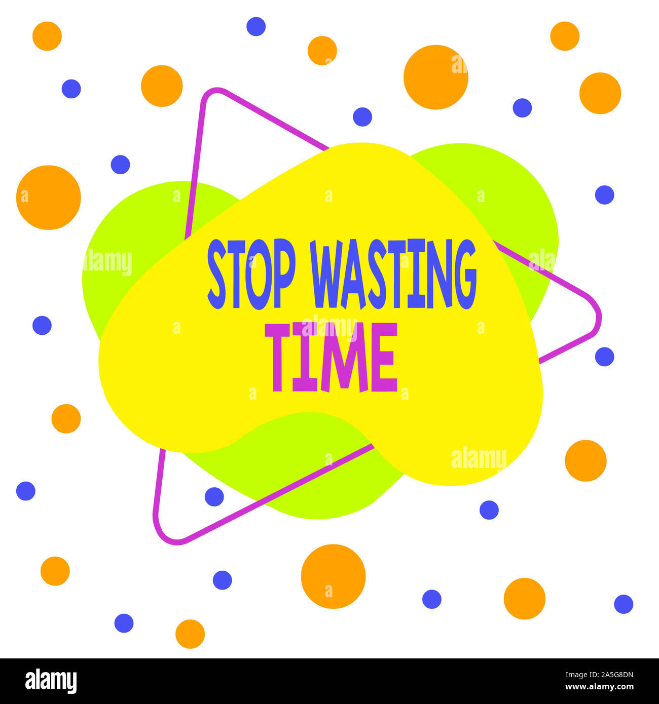 Stop wasting Cut Out Stock Images & Pictures - Alamy