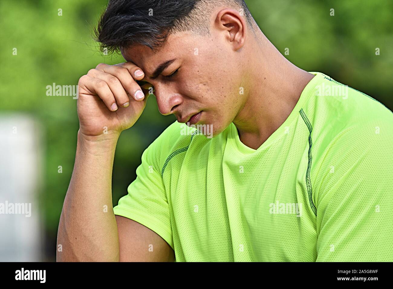 Sad male hi-res stock photography and images - Alamy