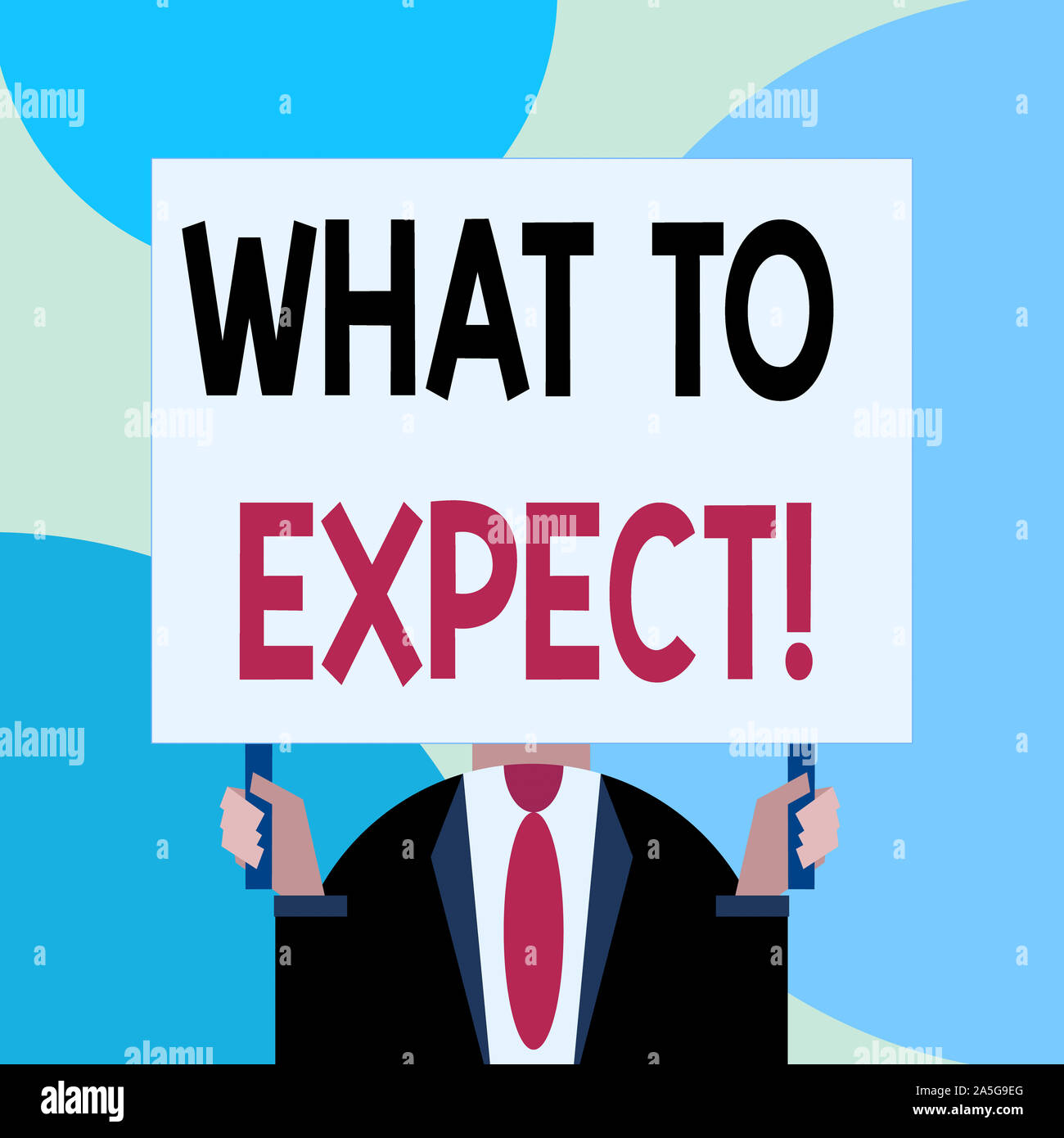 Handwriting text writing What To Expect. Conceptual photo asking about ...